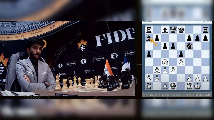FIDE Candidates 2024 Chess Highlights: India's Gukesh D Wins To Take ...