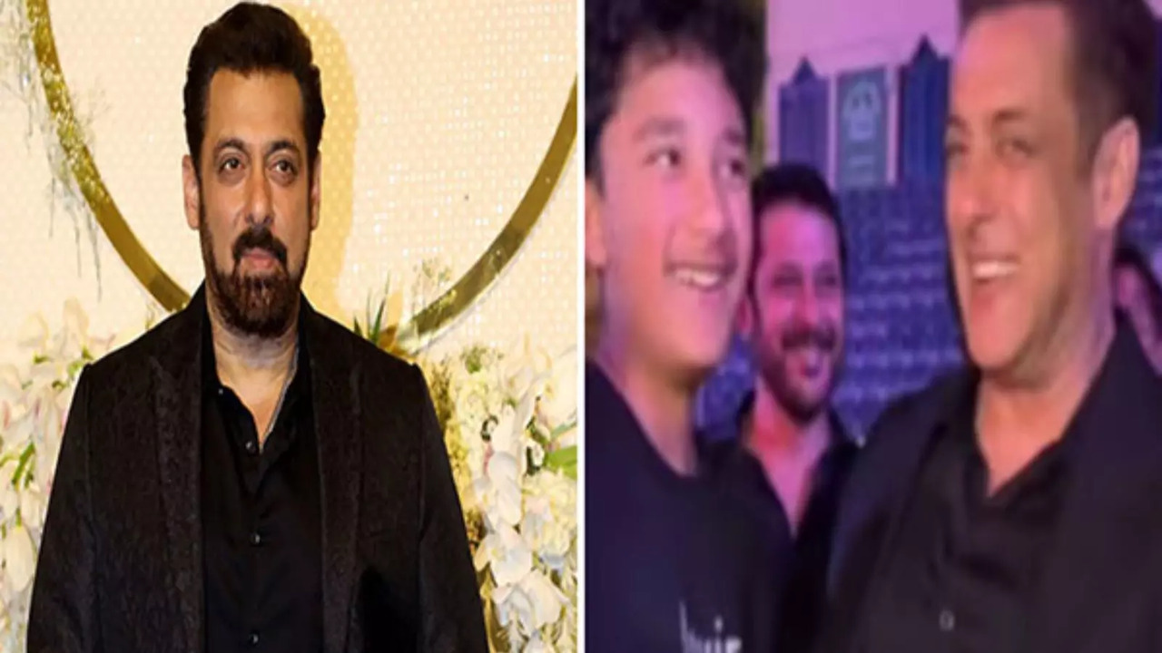 Salman Khan Meets Sanjay Dutt's Son Shahraan In Dubai, Duo Flashes ...