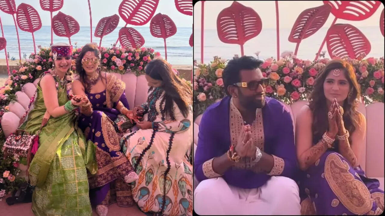 Arti Singh and Dipak Chauhan Wedding: Beachside Mehendi Ceremony Is All ...