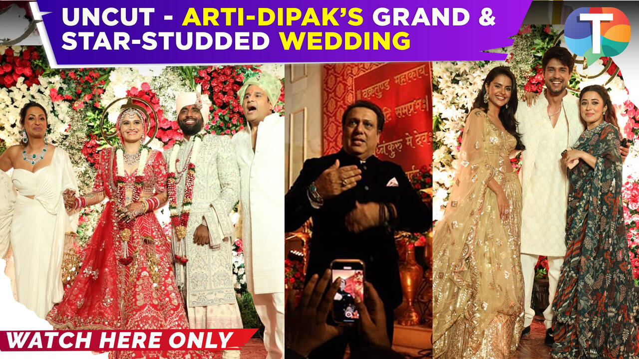 Arti Singh-Dipak Chauhan's GRAND wedding: Govinda arrives in style ...