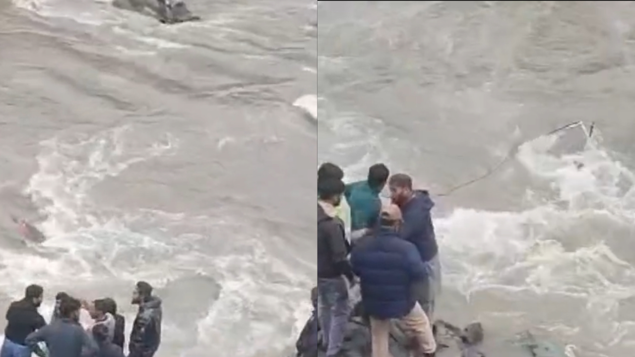 4 Dead After Vehicle With Passengers Onboard Rolls Down in Nallah In ...