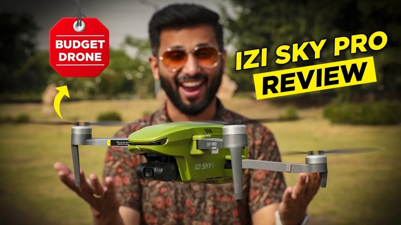 Budget drone with 4K camera | IZI Sky Pro review in Hindi | Times Now