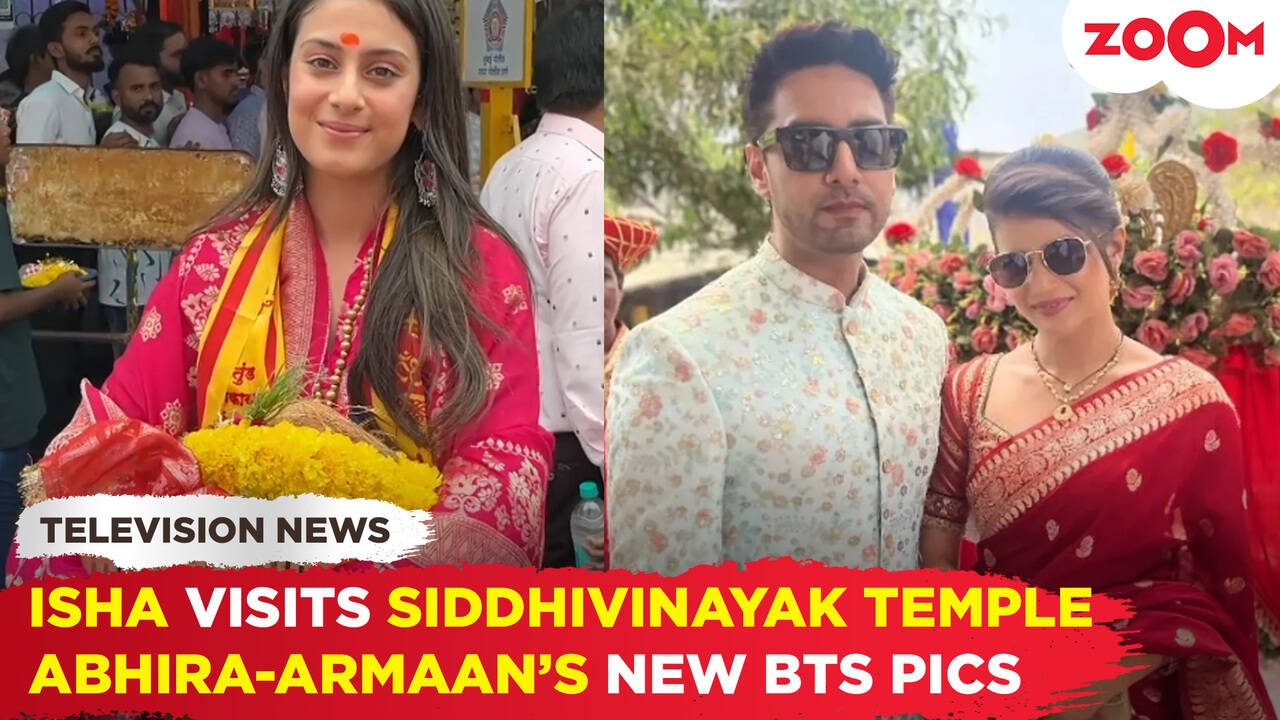 BB fame Isha Malviya seeks blessings at Siddhivinayak Temple | Abhira ...