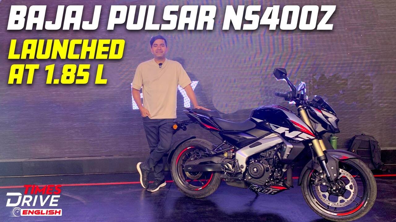 Bajaj Pulsar NS400Z Launched In India At Rs 1.85 Lakh | Specs, Features ...
