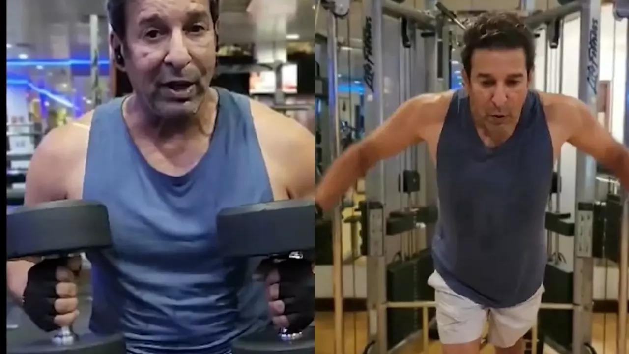 Wasim Akram's Full Workout Routine: From Dumbbell Press To Cable Fly ...