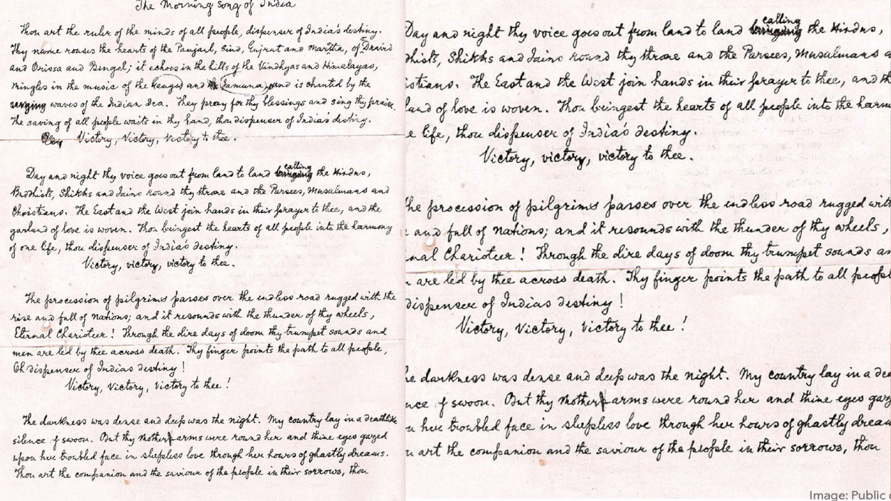 English Translation of Jana Gana Mana in Rabindranath Tagore’s ...