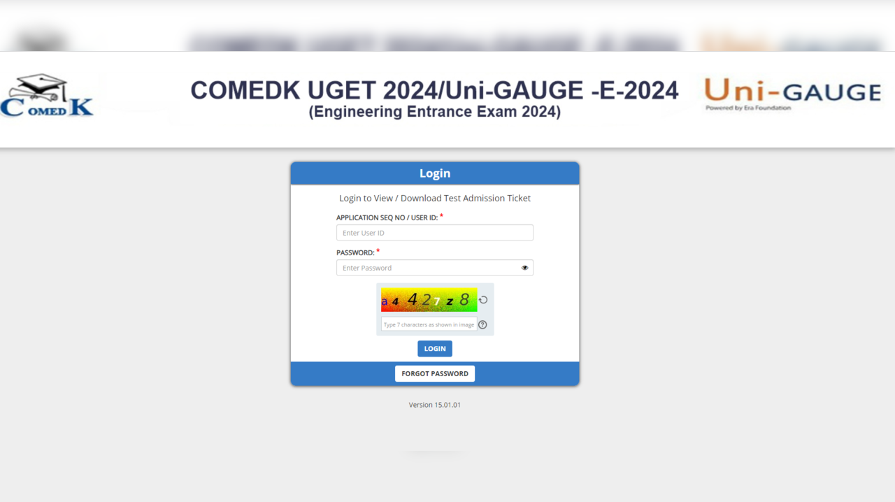 COMEDK UGET 2024 Admit Card Released At comedk.org; Direct Link Here ...