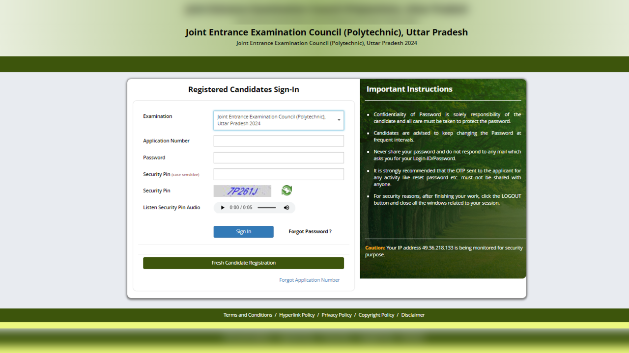 JEECUP 2024 Registration Deadline Tomorrow at jeecup.admissions.nic.in ...