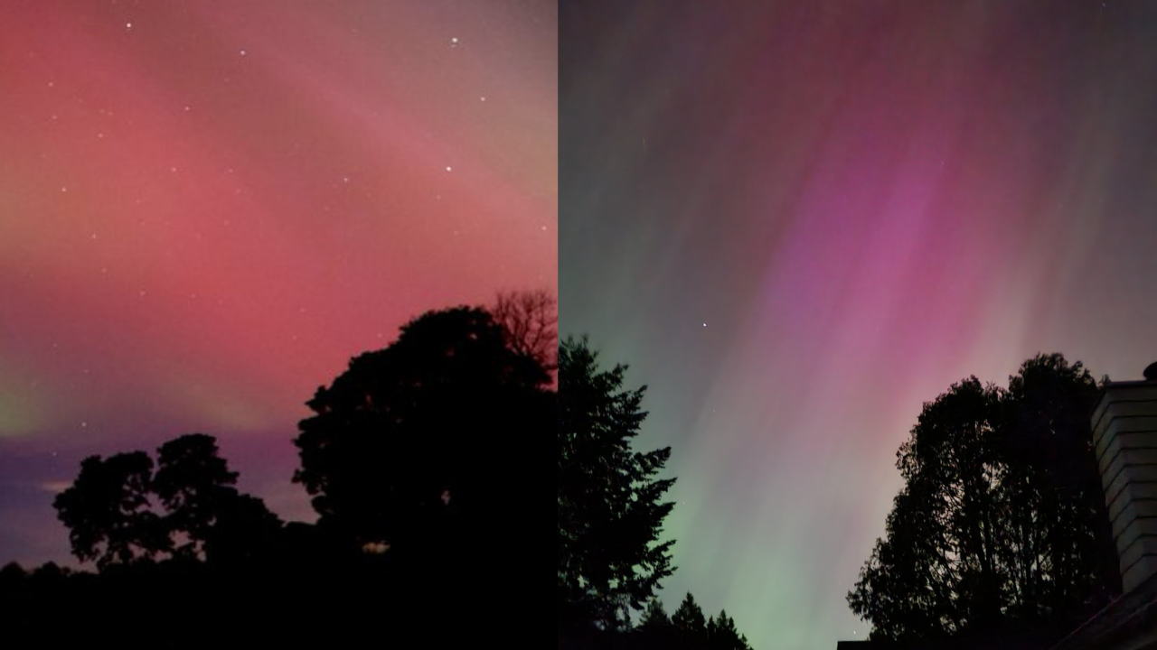 Aurora Live Tracker: Surrey Witnesses Northern Lights Due To G5 Solar ...