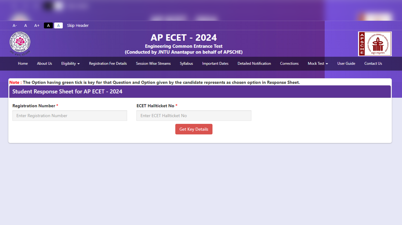 AP ECET 2024: Answer Key Objection Window Closes Today; Apply Soon At cets.apsche.ap.gov.in ...