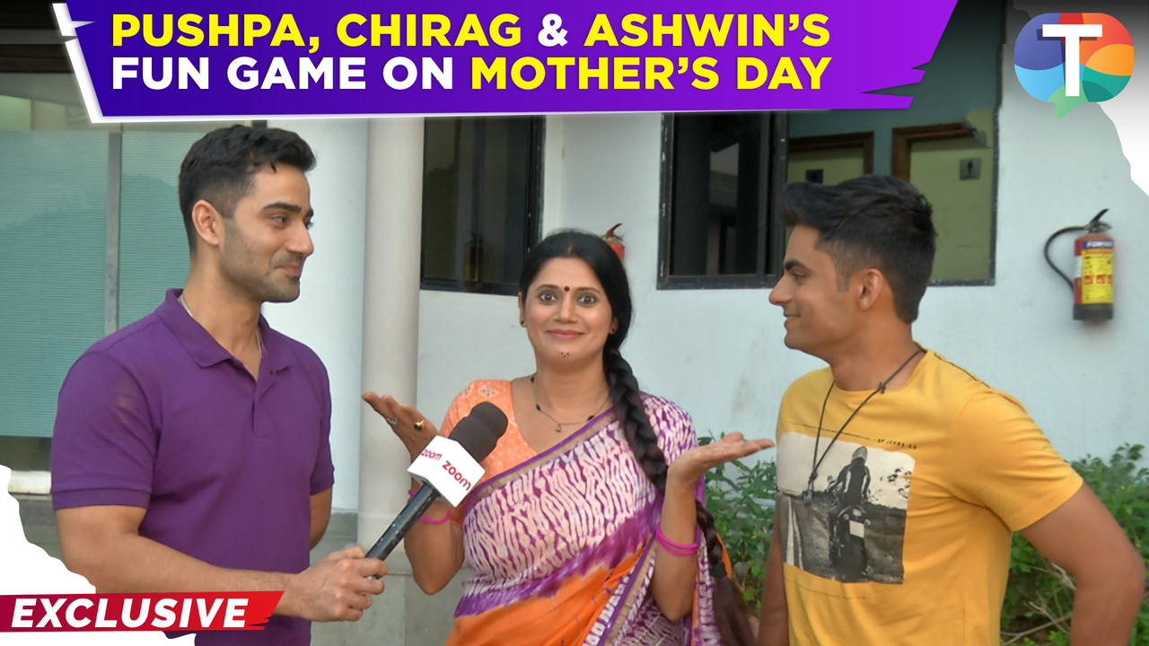Chirag, Ashwin & Pushpa of Pushpa Impossible play a fun Mother's Day game. | Exclusive | Times Now