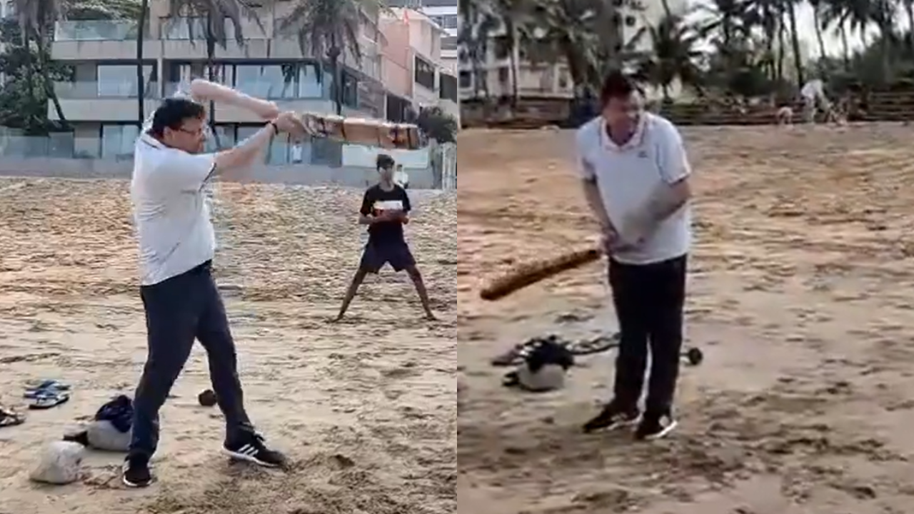 CM Dhami: निवडणुकीच्या धामधुमीत मुख्यमंत्र्यांनी लुटला क्रिकेटचा आनंद ...