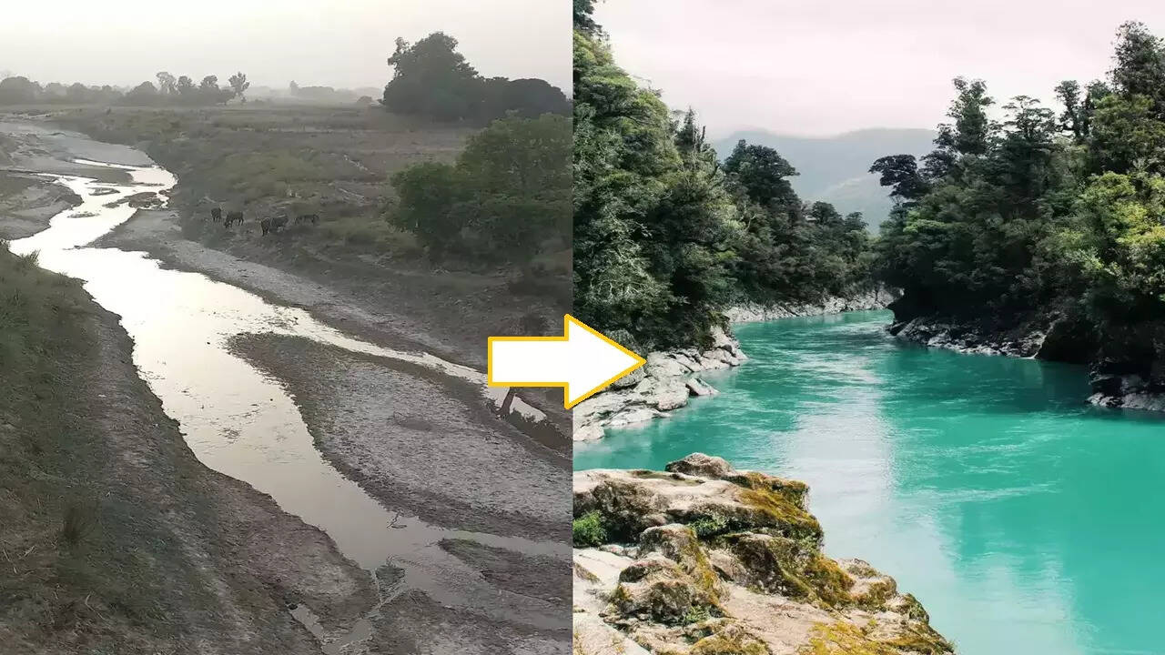 'ही' आहे देशातील सर्वात लहान नदी; एकेकाळी होती नामशेष होण्याच्या ...