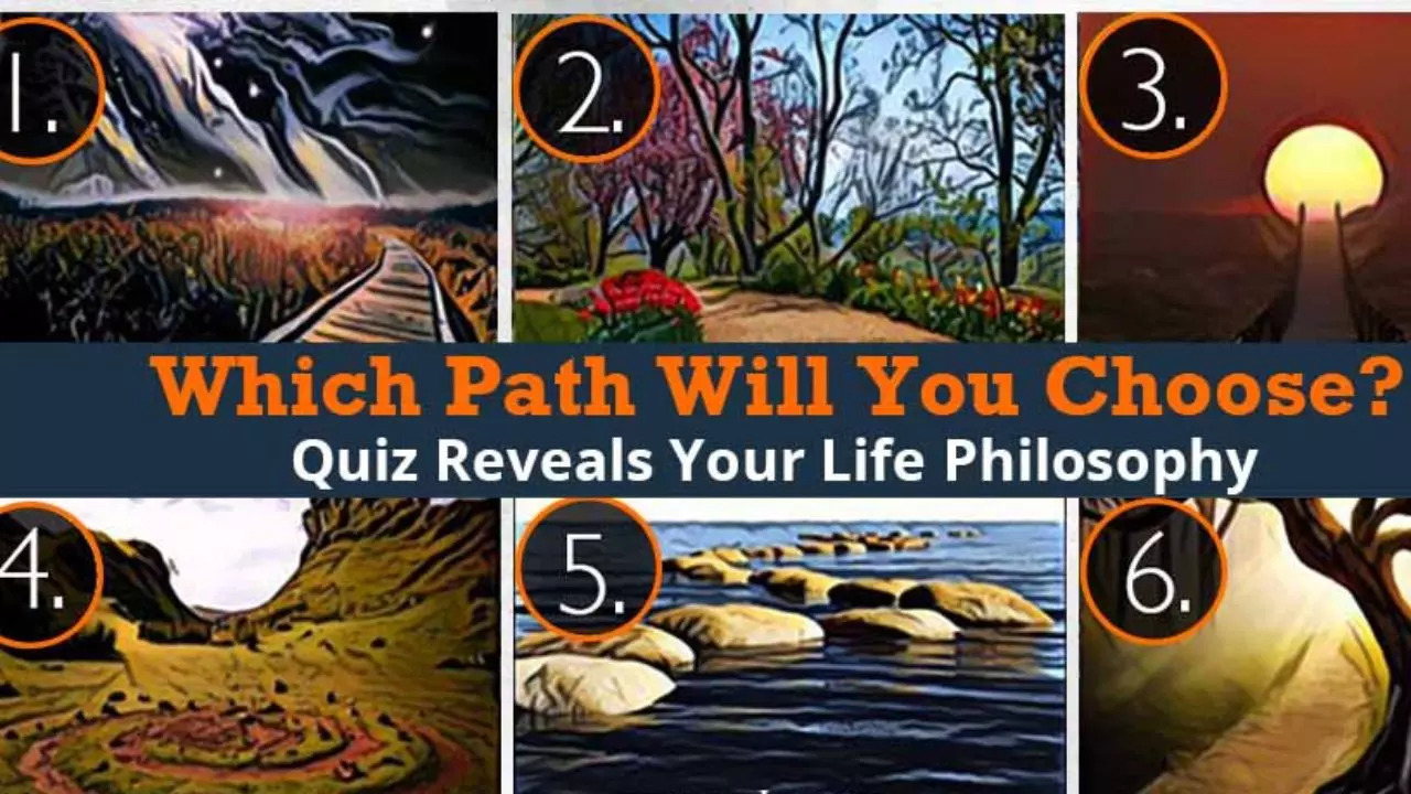 Personality Test: Choose A Path To Know More About Your Real ...