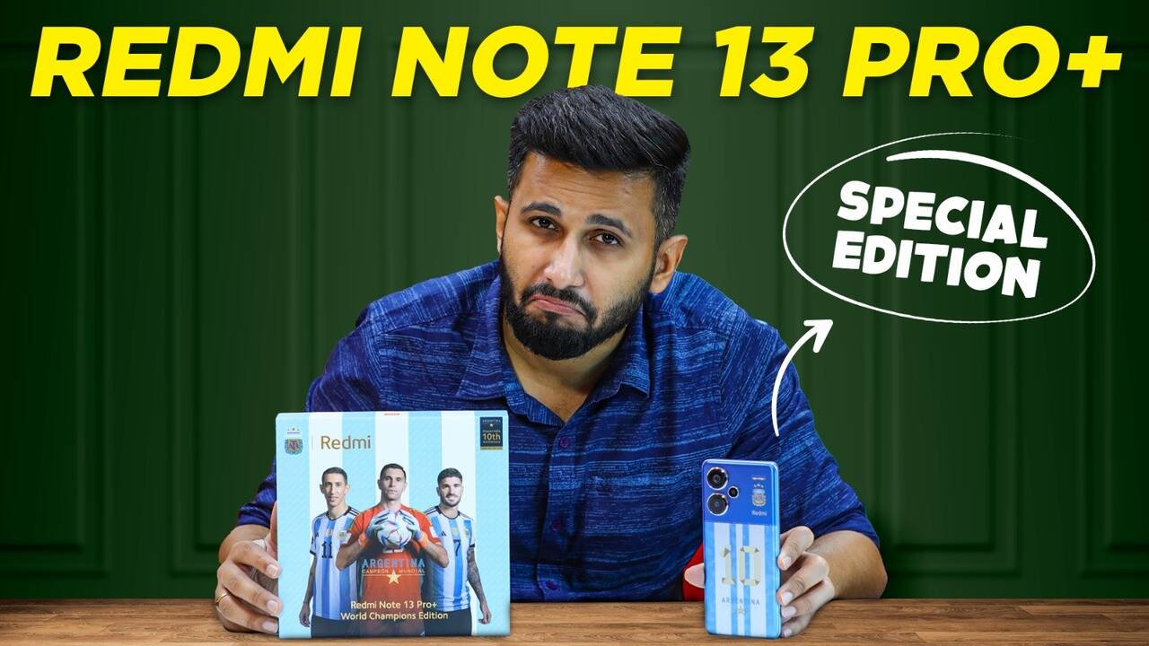 Redmi Note 13 Pro World Champions Edition | Unboxing and quick review ...