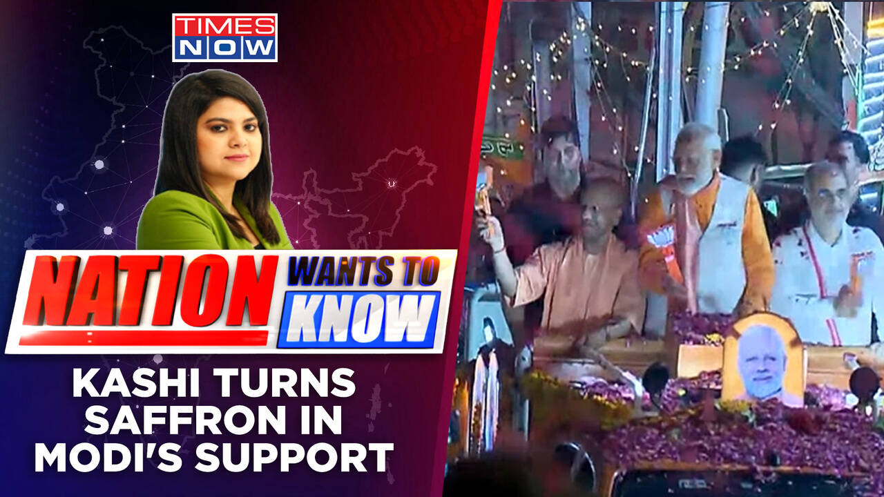 Modi In Kashi: ‘Jai Shri Ram’ Chants Echo, Crowd Cheers In PM's Welcome, Watch| Nation Wants To ...