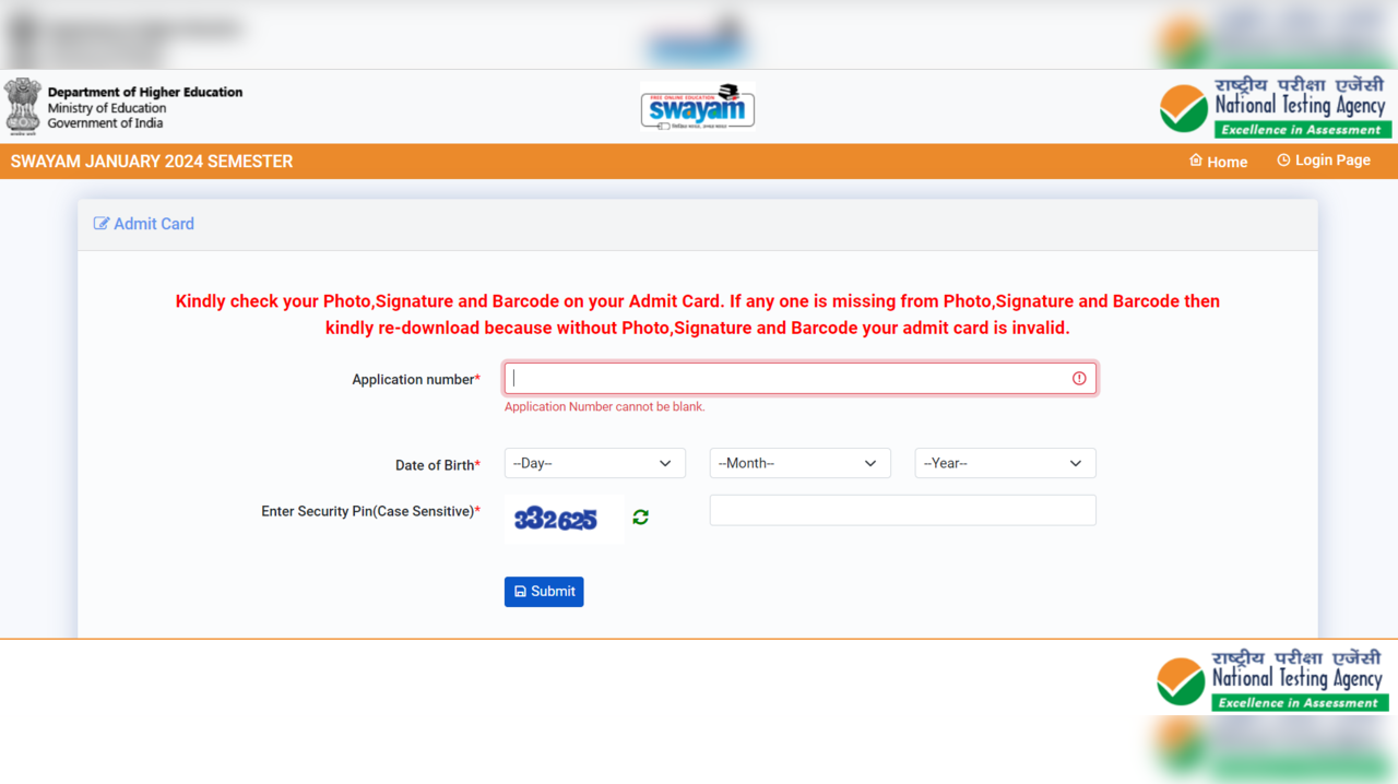 SWAYAM January 2024 Exam Admit Card Out At exams.nta.ac.in/swayam; Direct Link | Times Now