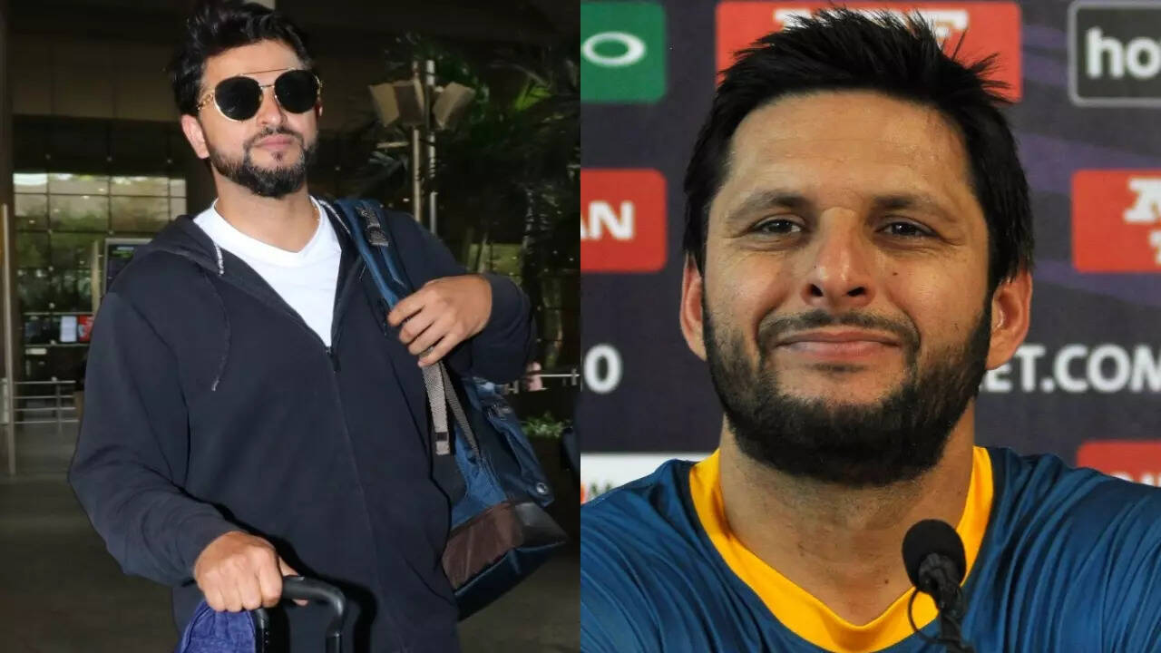 I Am Not Shahid Afridi: Suresh Raina's Cheeky Dig At Ex-Pakistan Skipper Goes Viral - Watch ...