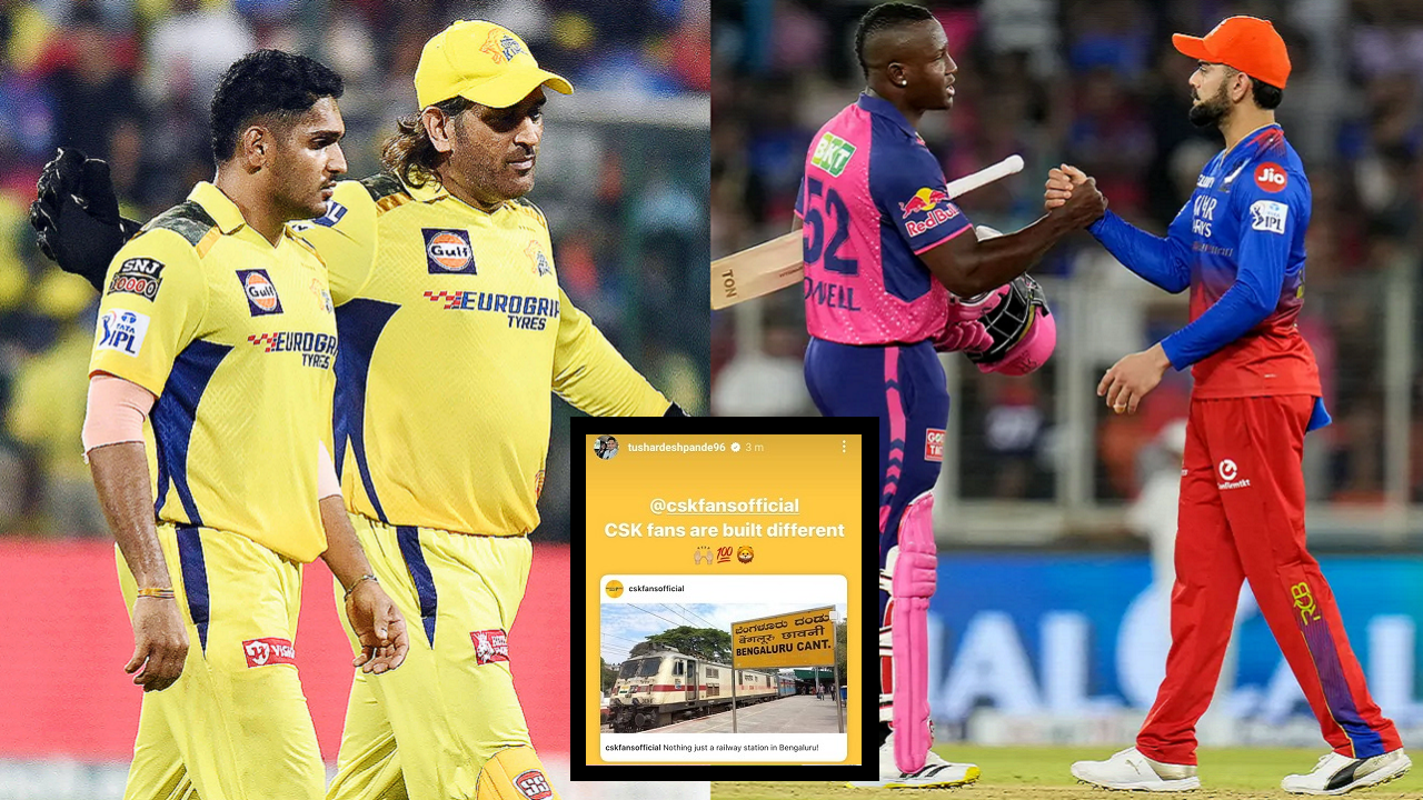 CSK Star Trolls RCB, Instagram Story After Bengaluru's Elimination From ...
