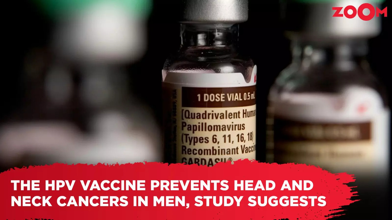 HPV vaccine prevents head and neck cancers in men, study suggests ...