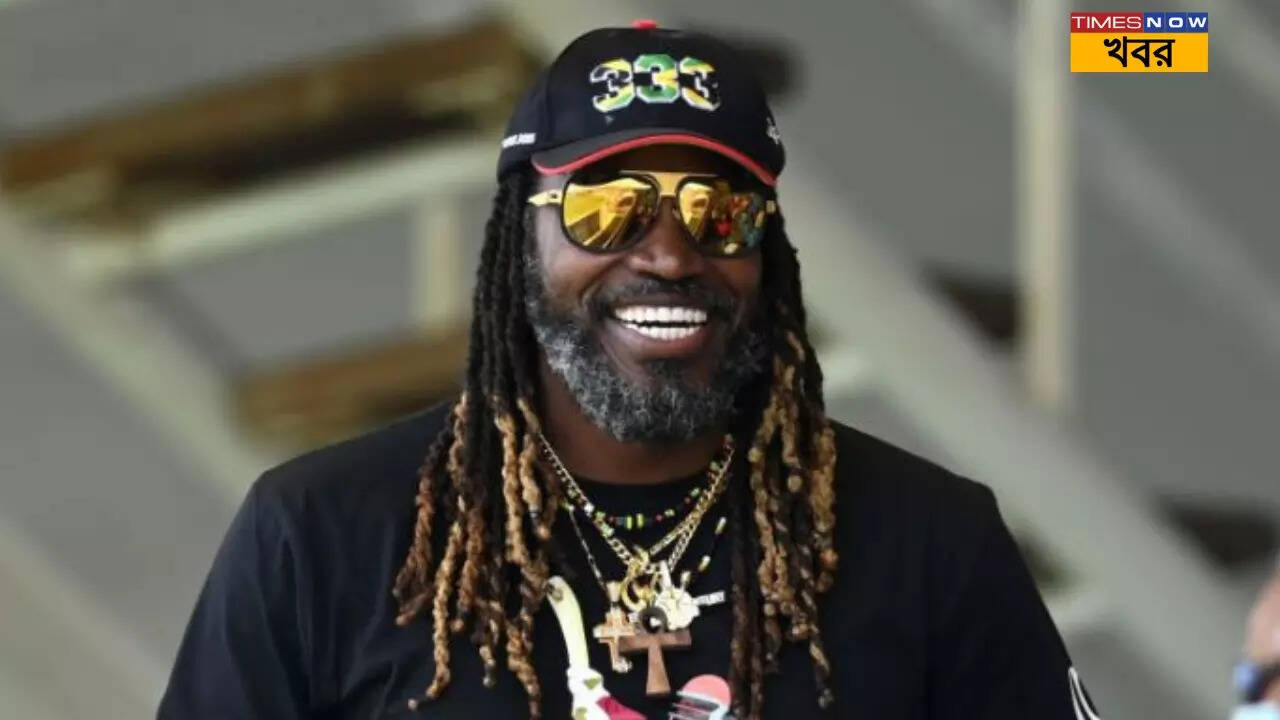 Chris Gayle Congratulate KKR: হাতে মদের গ্লাস নিয়ে পার্টির মাঝেই ...