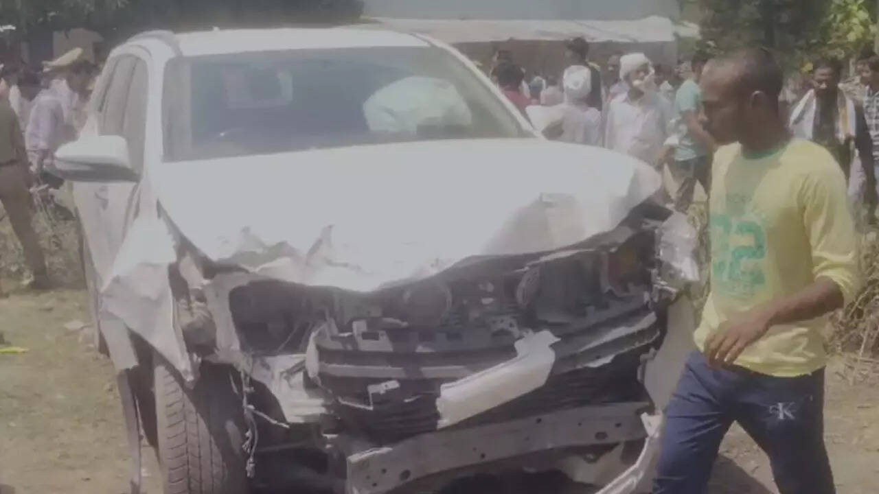 Brij Bhushan Singh's Son's Convoy Runs Over Bikers In Uttar Pradesh's Gonda, 2 Killed | Times Now