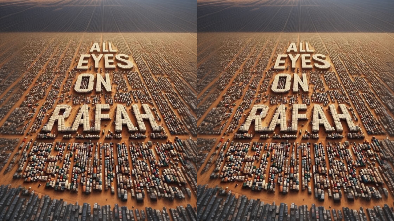 what is the meaning of all eyes on rafah, why it is trending | Times ...