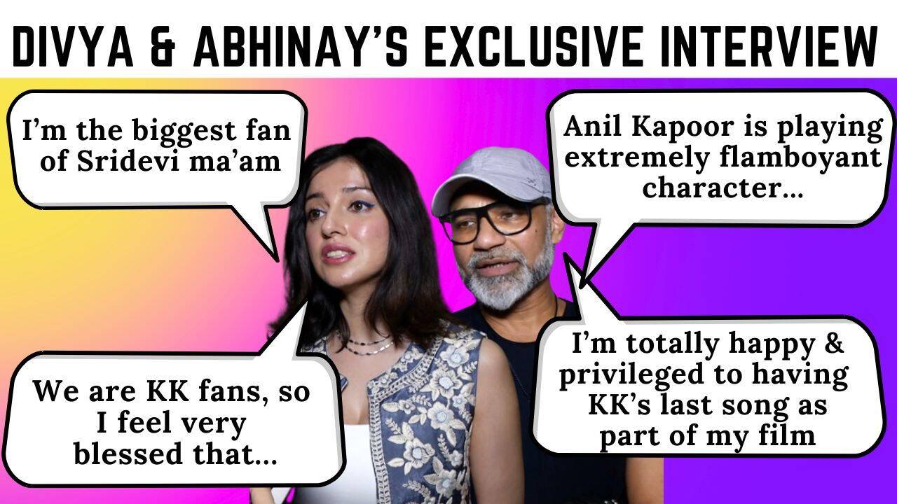 Divya Khossla & Abhinay Deo discuss film Savi, KK’s Last song, Sridevi, Anil Kapoor ...