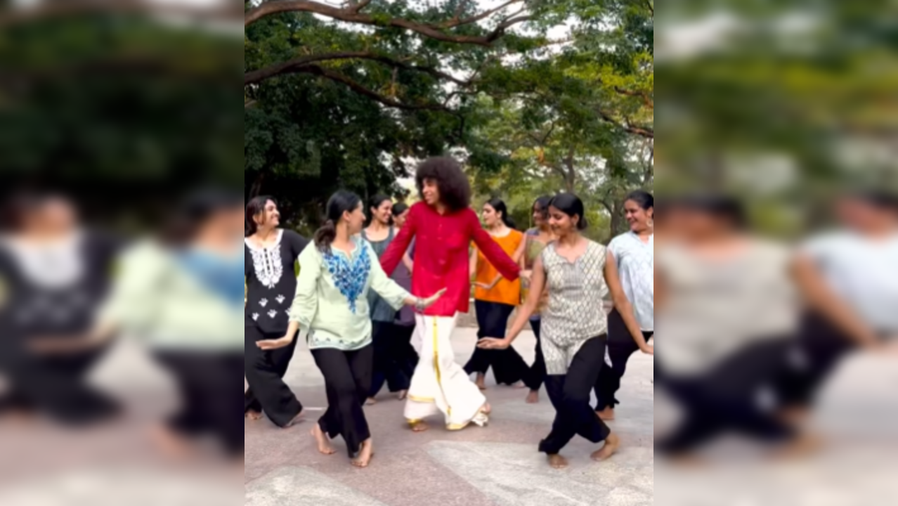 German Influencer's Vibrant Kuthu Dance Video Takes the Internet by ...