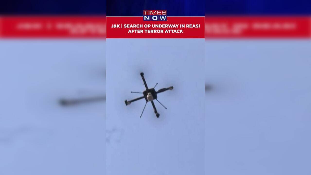 Watch: Search Op Underway In Jammu’s Reasi After Terror Attack On Bus ...