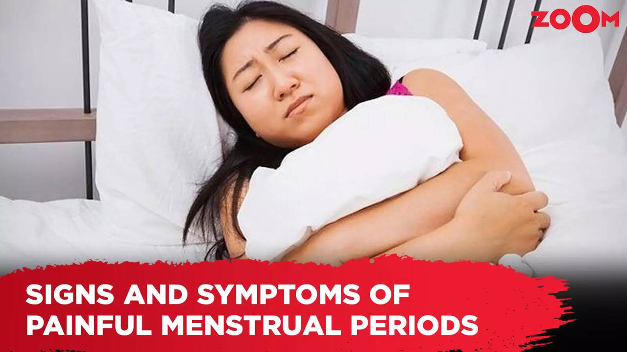 Signs and symptoms of painful menstrual periods | Times Now