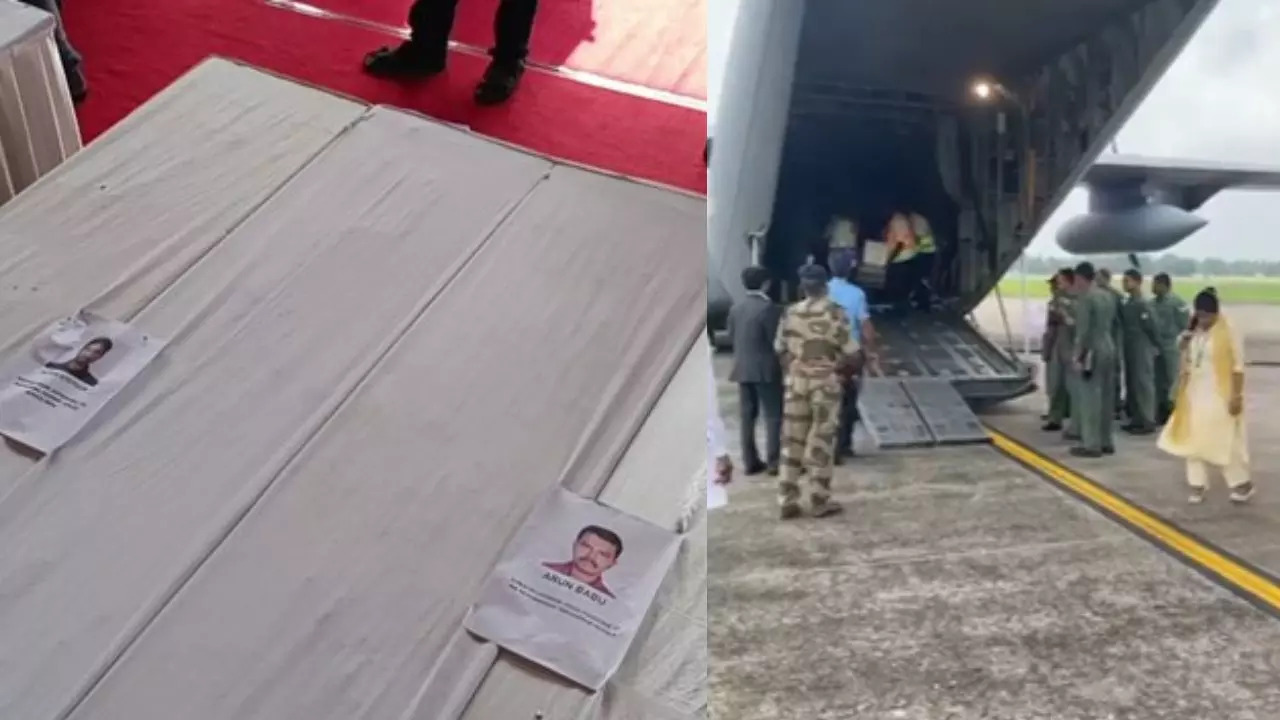 Kuwait Fire: Mourning Families Receive Remains of 23 Keralites At Kochi ...