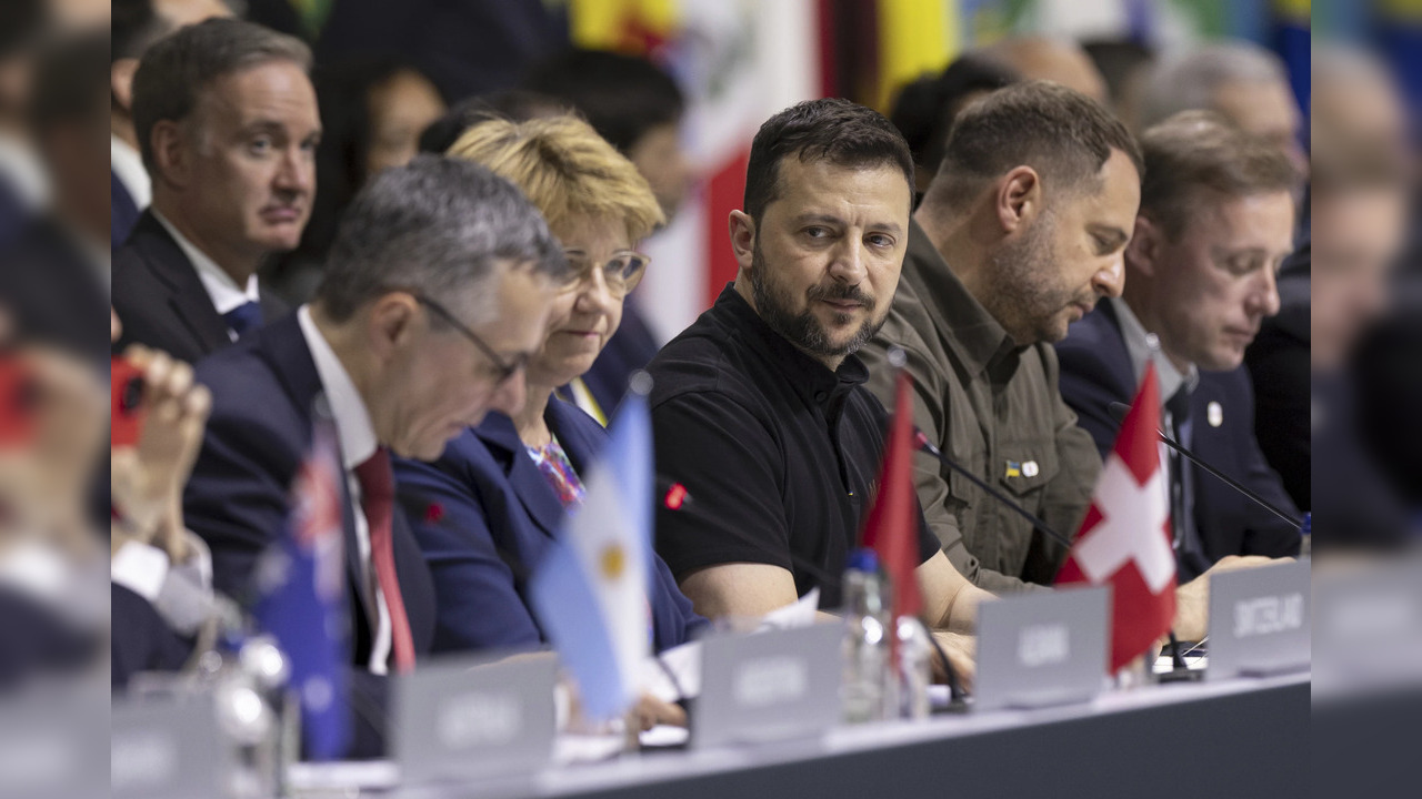 Swiss Conference: 78 Nations Demand End To Russia's Two-Year War, Call ...