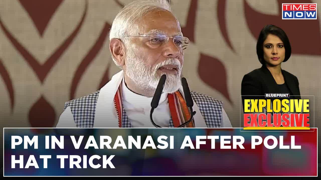 PM Narendra Modi In Varanasi After Hat-Trick Win, Thanks Voters For ...