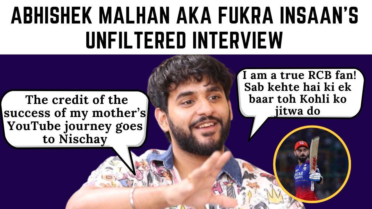 Abhishek Malhan's CANDID interview on fake controversies, his family ...
