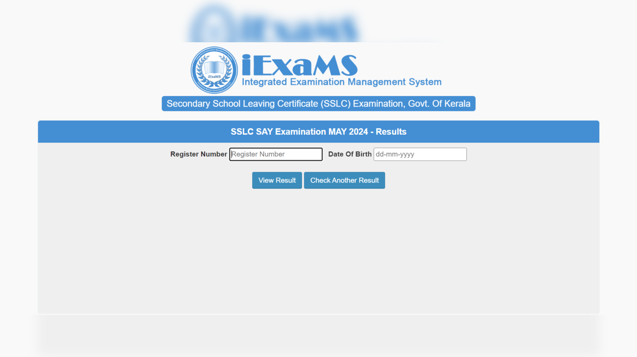 Kerala SSLC SAY Exam Result 2024 Released, Direct Link to Download ...