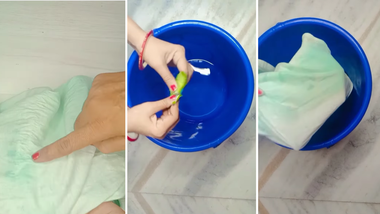 White Clothes Cleaning Tips: सफेद कपडा रंगीत कपड्यांमध्ये धुतला गेला? रंग काढण्यासाठी करा हा ...