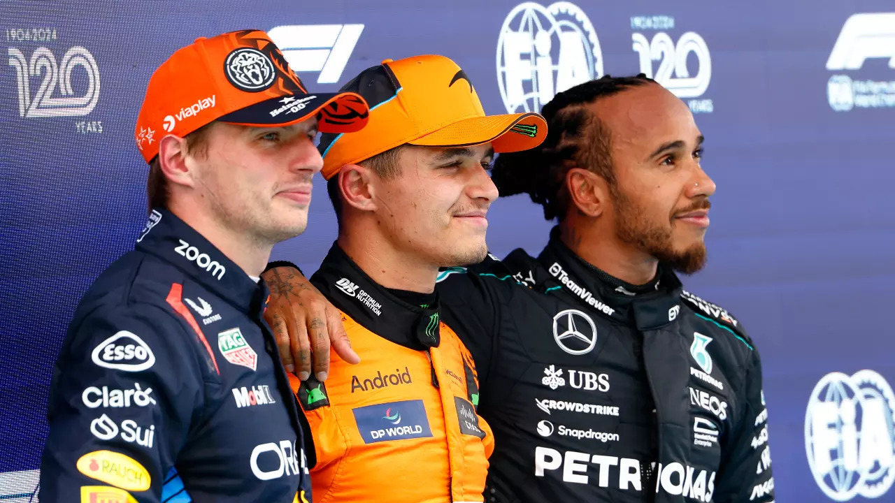 2024 Spanish GP: Lando Norris Pips Max Verstappen, Clinches Pole in Qualifying; Lewis Hamilton ...