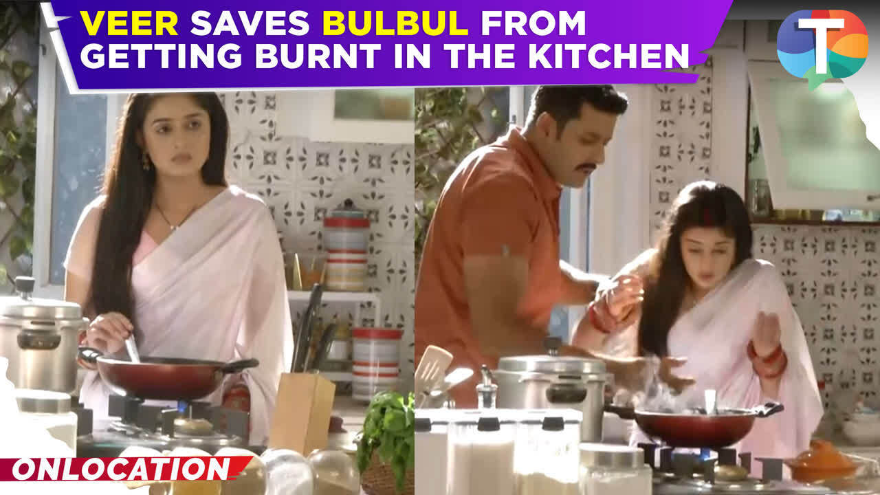 Mera Balam Thanedaar update: Veer rescues Bulbul from burning her hands in the kitchen | Times Now