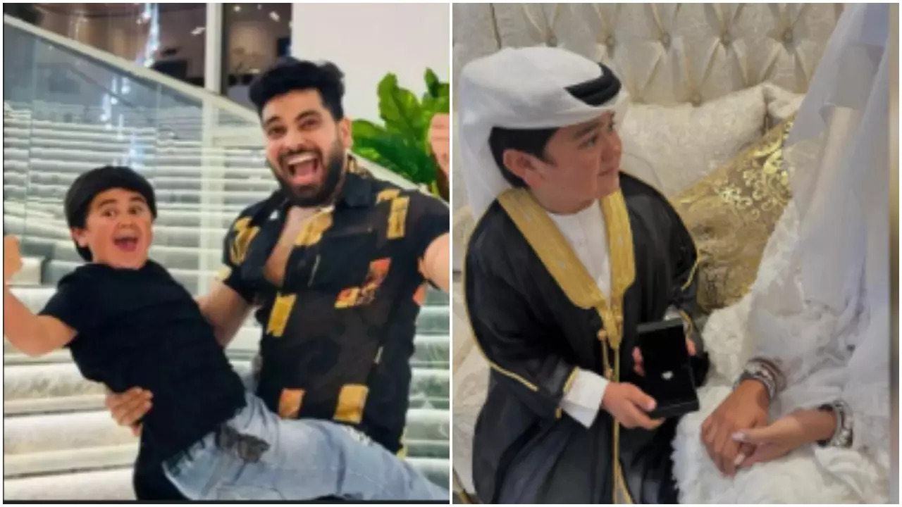 Shiv Thakare Meets Abdu Rozik's Fiance Amira in Dubai, Says 'Cute Hai ...