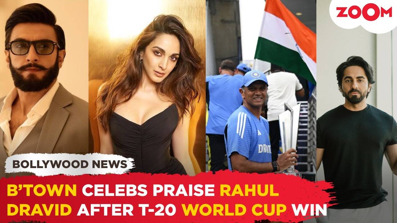 Ranveer, Kiara Advani, and other Bollywood stars praise Rahul Dravid after India's T-20 win ...