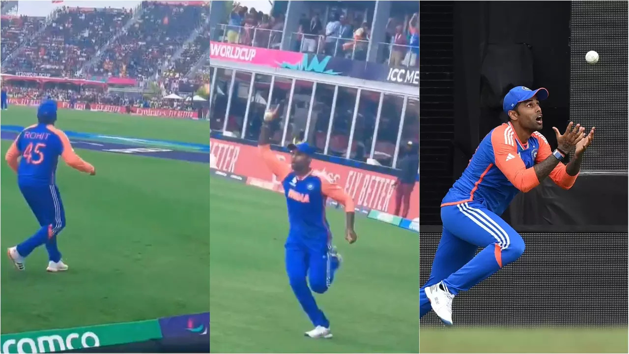 Suryakumar Yadav Catch: Rohit Sharma's Unseen Reaction Moments Before Game-Changing Grab Goes ...