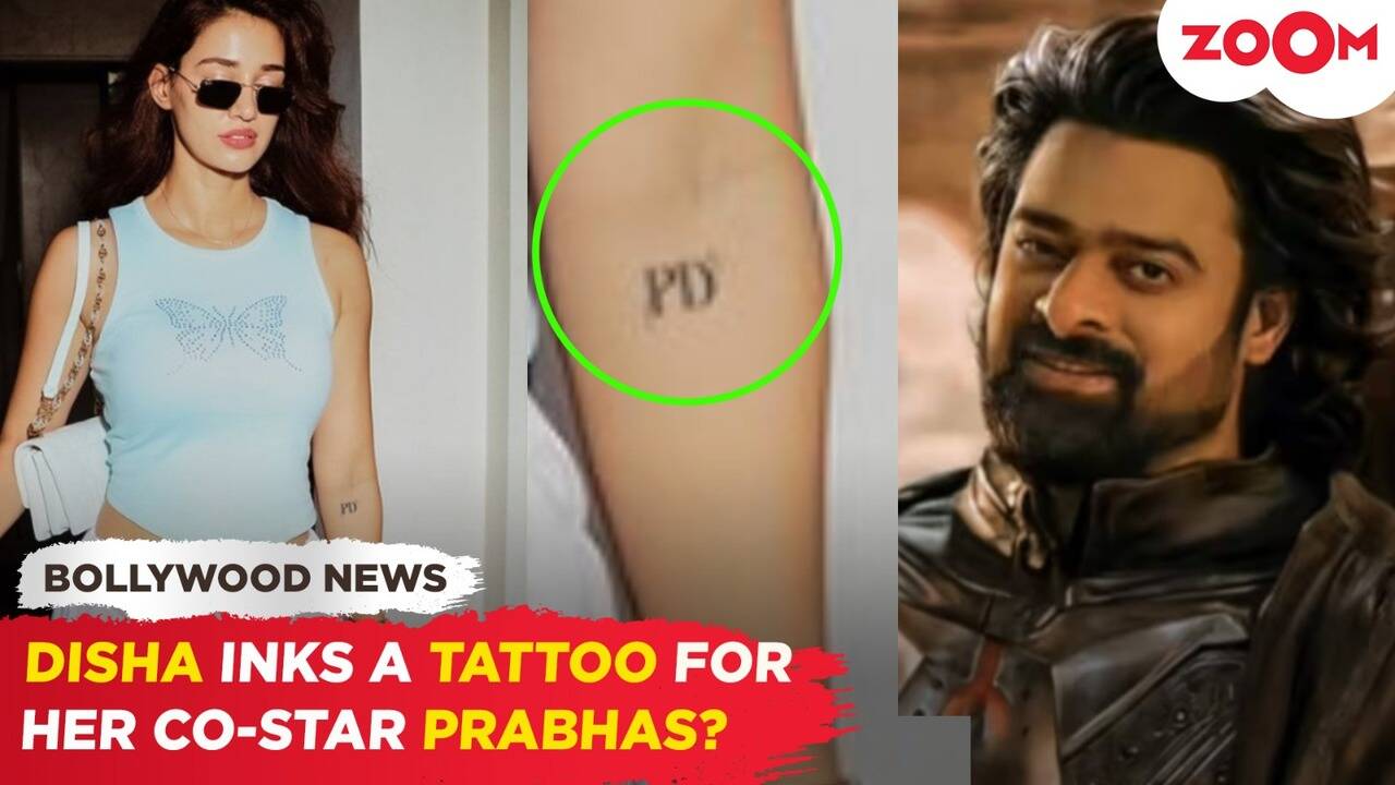 Disha Patani's latest 'PD' tattoo for 'Kalki 2898 AD' co-star Prabhas ...