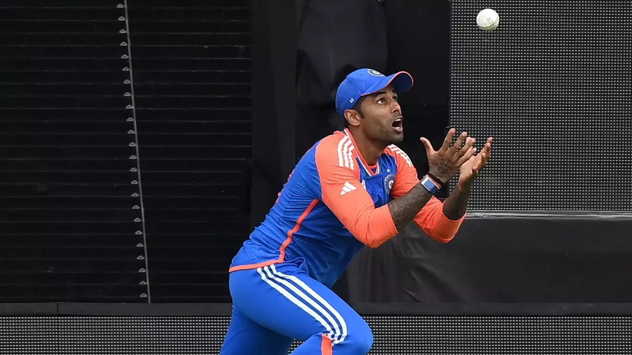 Suryakumar Yadav's World Cup Winning Catch Headlines ICC's Top Picks For Best Catches of T20 WC ...