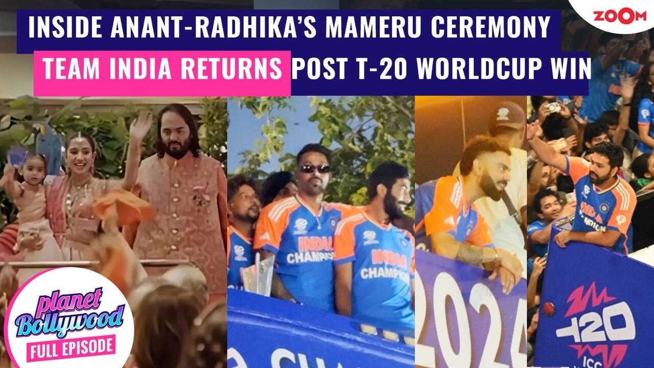 Anant-Radhika's Mameru Ceremony | Team India RETURNS home after T-20 ...