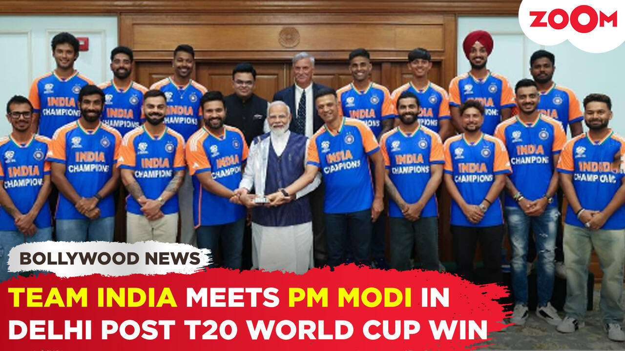 Team India meets PM Narendra Modi in Delhi for lunch, then heads to ...