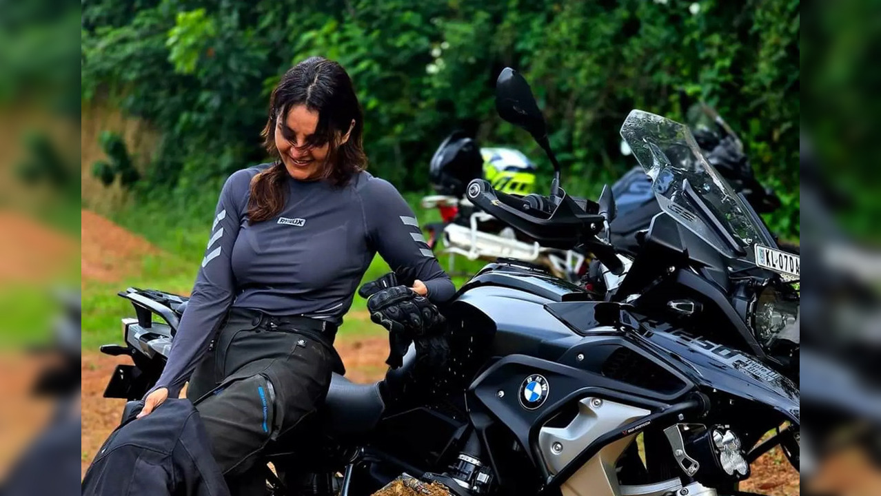 Manju Warrier Embraces The Biker Life; Shares Pictures Online | Times Now