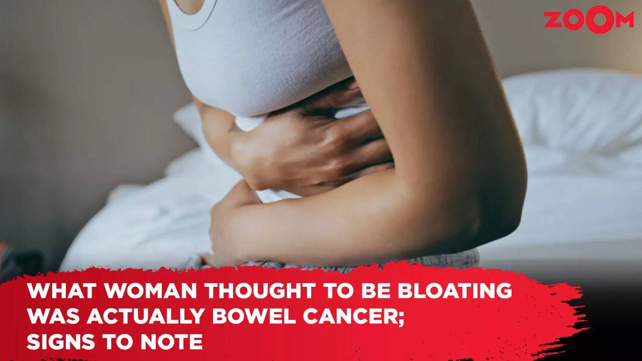 What woman thought to be bloating was actually bowel cancer; signs to note | Times Now