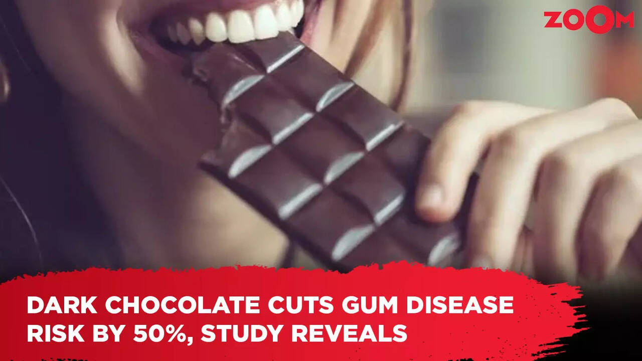 Dark chocolate cuts gum disease risk by 50%, study reveals | Times Now