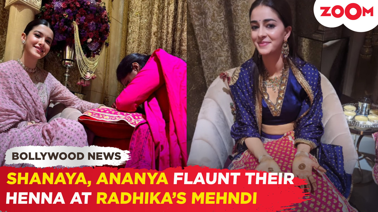 Ananya Panday & Shanya Kapoor share pics from Anant Ambani-Radhika ...